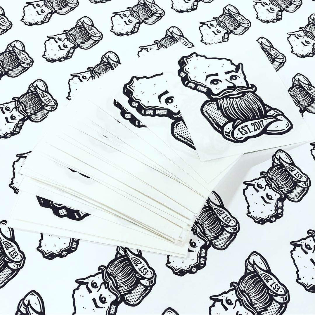 Rectangle Vinyl Decals — Milweb1