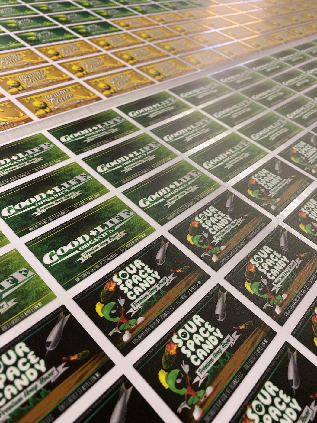 Rectangle Vinyl Decals — Milweb1